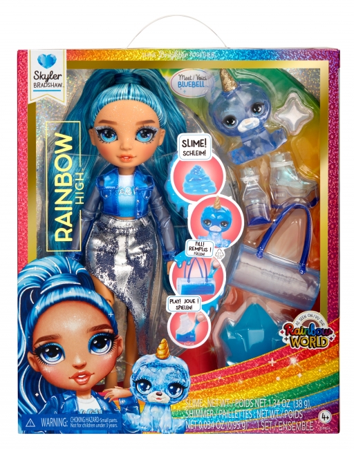 RAINBOW HIGH Classic Rainbow Fashion Doll Skyler, 2 | XS Leksaker