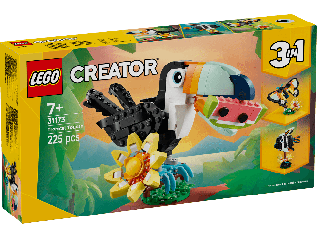 LEGO Creator Wild Animals: Tropical Toucan 31 | XS Leksaker