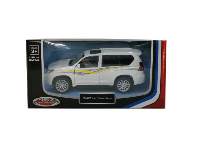 MSZ gjuten modell Toyota Land Cruiser Prado skala 1 | XS Leksaker