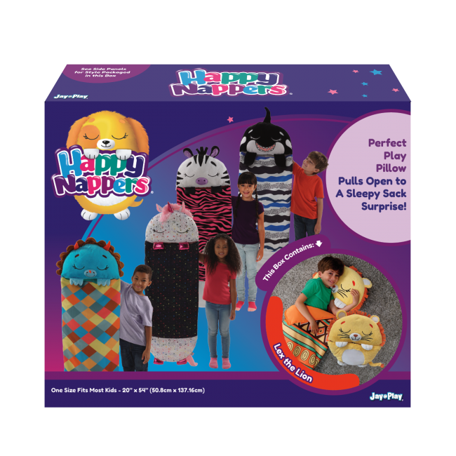 HAPPY NAPPERS Sleeping bag Lex Lion, medium size, 137 | XS Leksaker