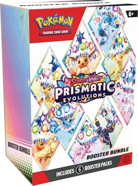 POKEMON SV8.5 Prismatic Evolutions collectible cards set Booster Bun ...